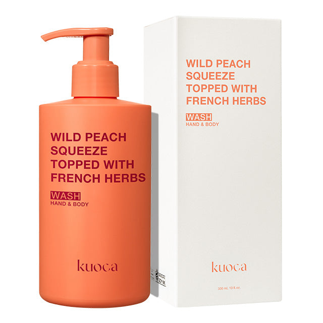 WILD PEACH HAND&BODY WASH | kuoca(クオカ) 日本公式オンラインストア